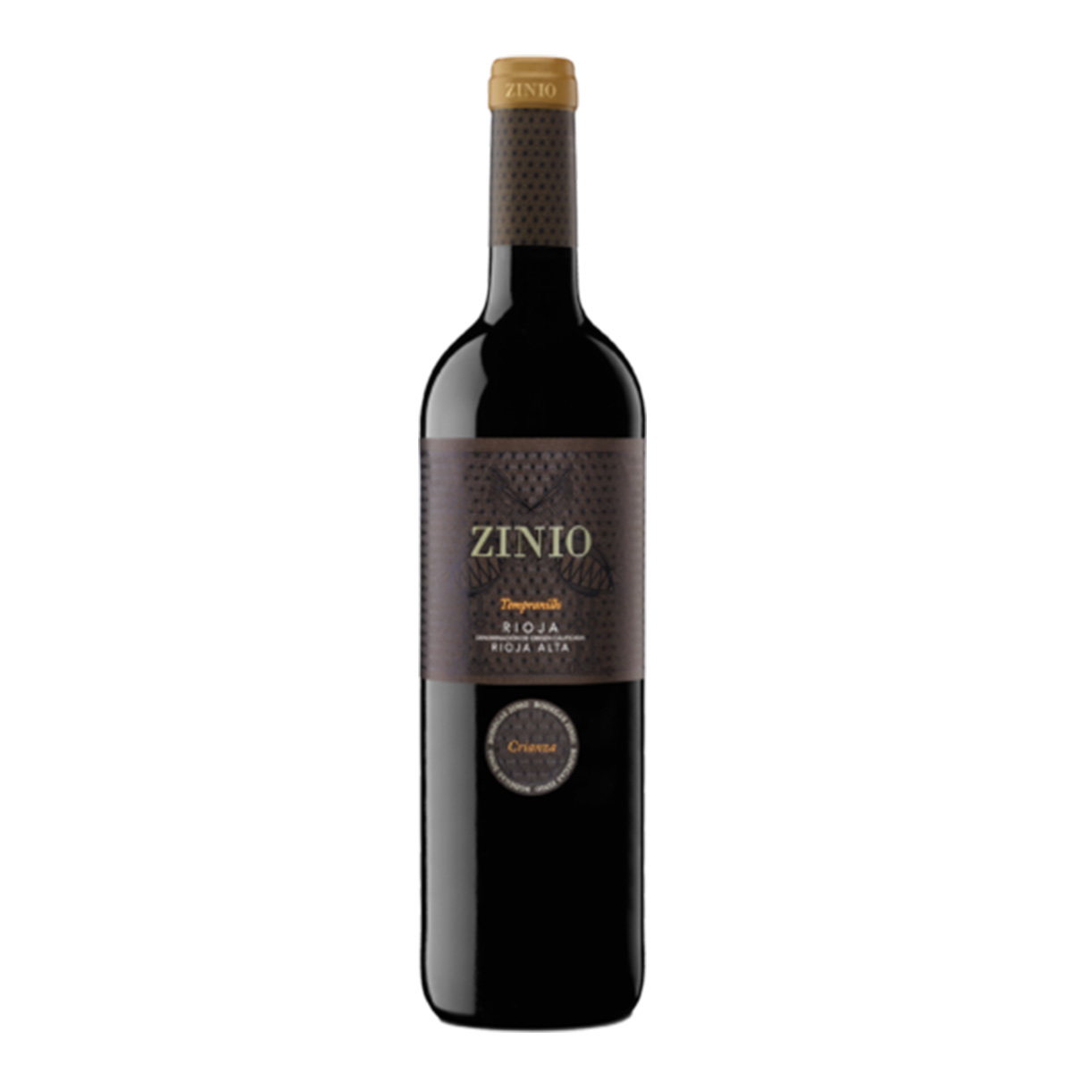 Bodegas Zinio Rioja Crianza - Hans Moolenaar Wijnkoperij Bloemendaal